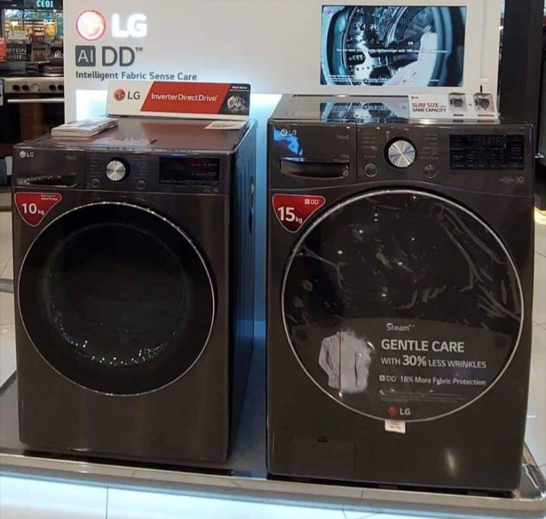 Lg Front Load Washing Dryer Combo 100% Dry, TV & Home Appliances ...