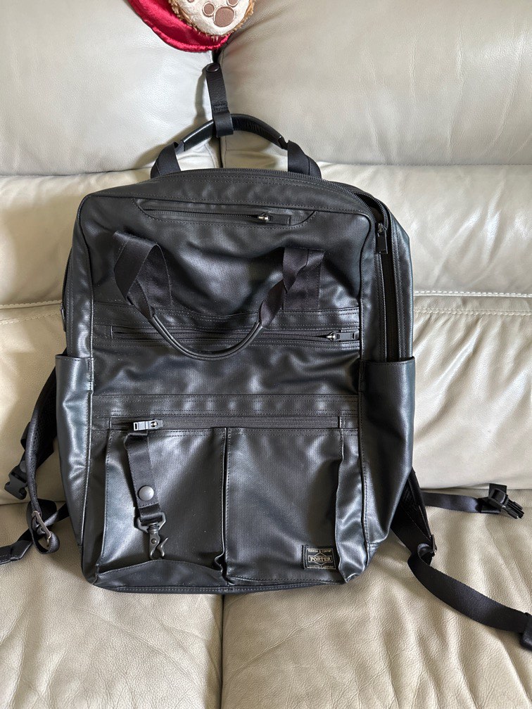 Lightly Used Porter Backpack, Men's Fashion, Bags, Backpacks on Carousell