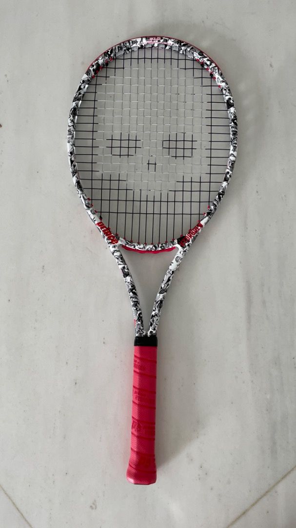 Limited Edition Prince by Hydrogen O3 Tour 100 Tattoo tennis racquet ...