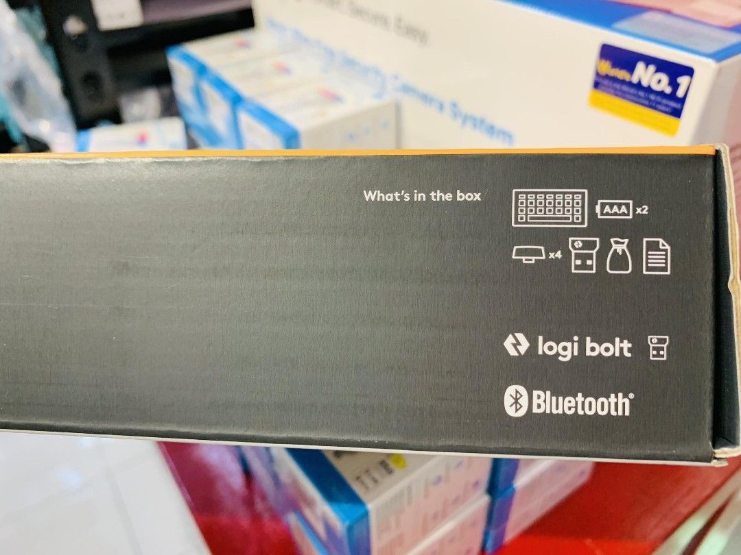 Logitech POP KEYS Mechanical Wireless Keyboard Bluetooth Logi Bolt ...