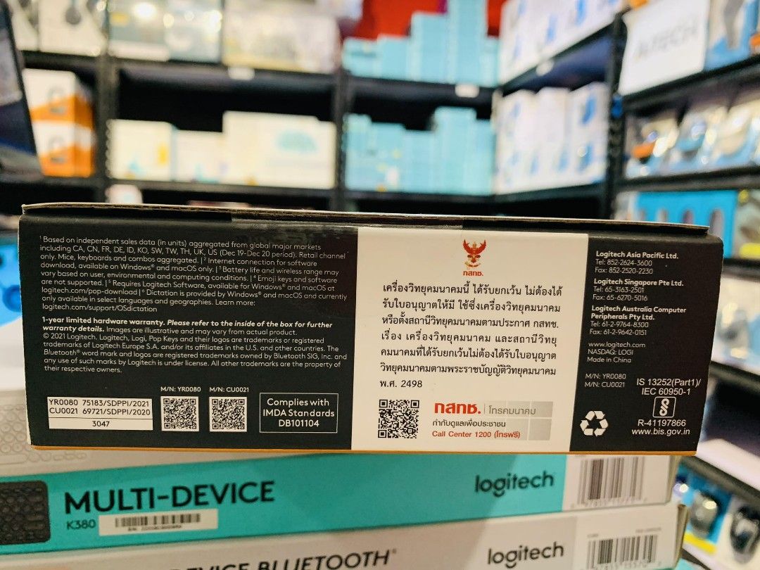 Logitech POP KEYS Mechanical Wireless Keyboard Bluetooth Logi Bolt ...