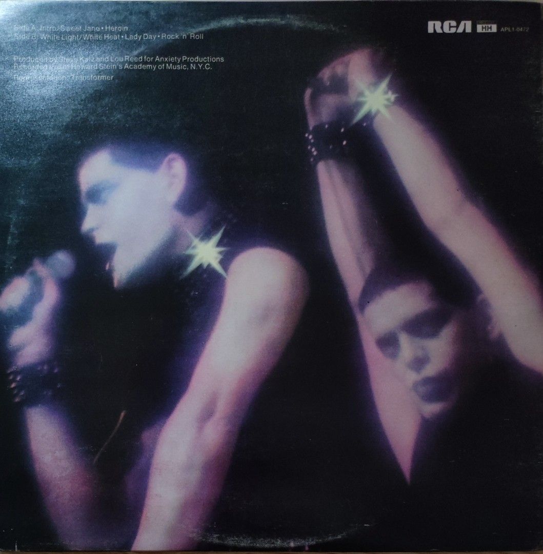 Lou Reed - Rock 'n' Roll Animal[LP], Hobbies & Toys, Music & Media, Vinyls on Carousell