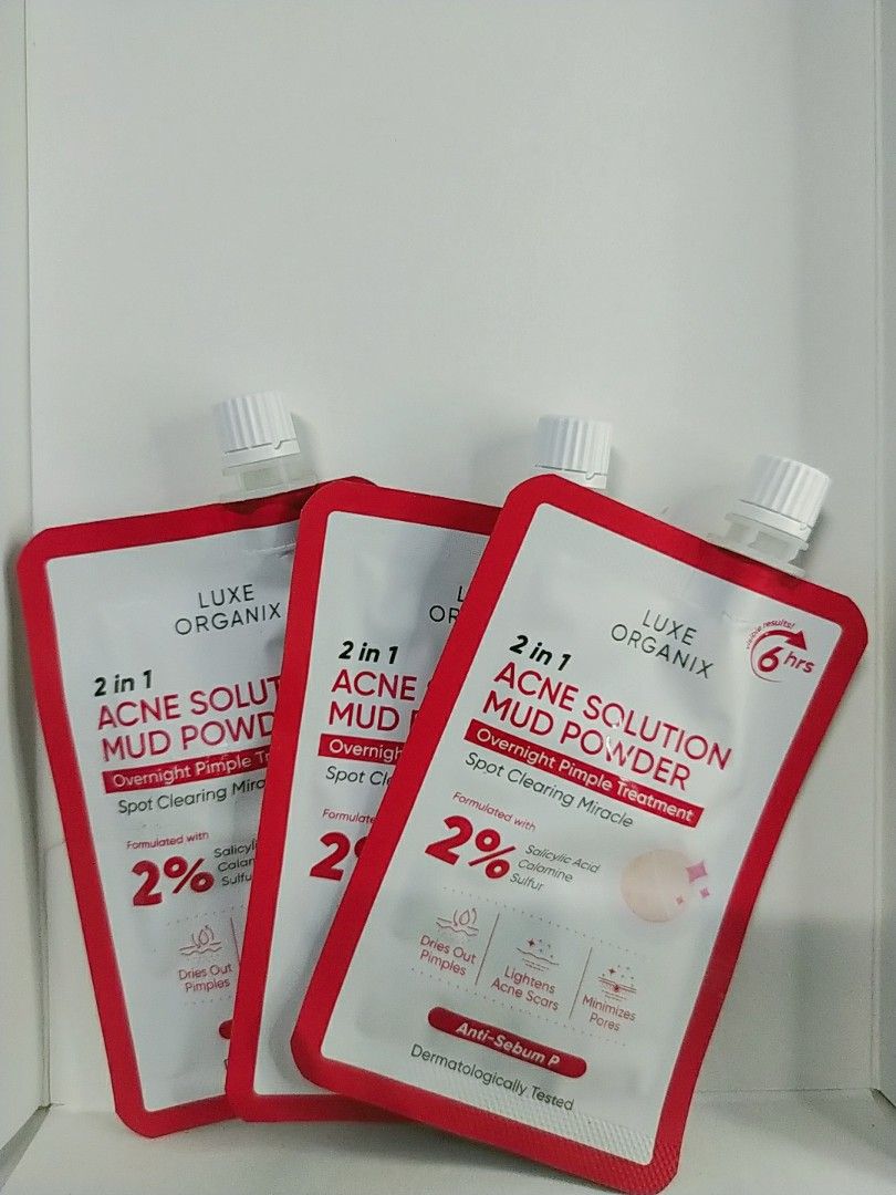 Luxe Organix Mud Powder on Carousell