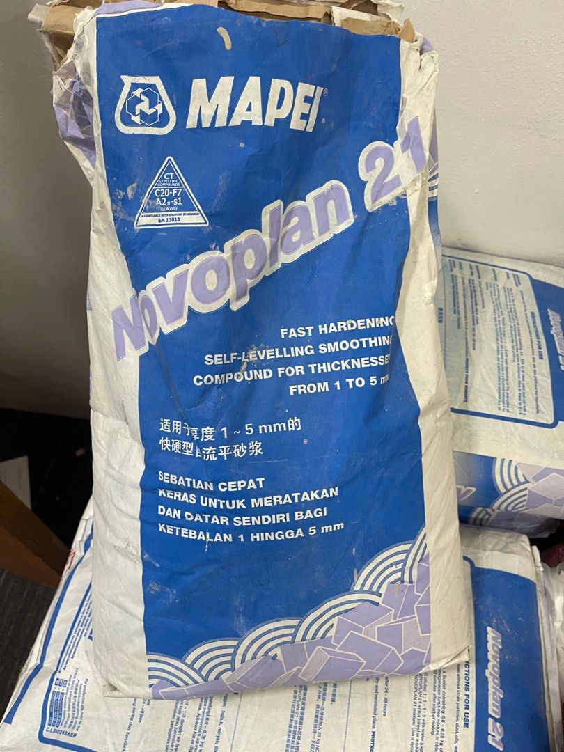 MAPEI SELF LEVEL SCREED 25kg, Furniture & Home Living, Home Improvement & Organisation, Home ...