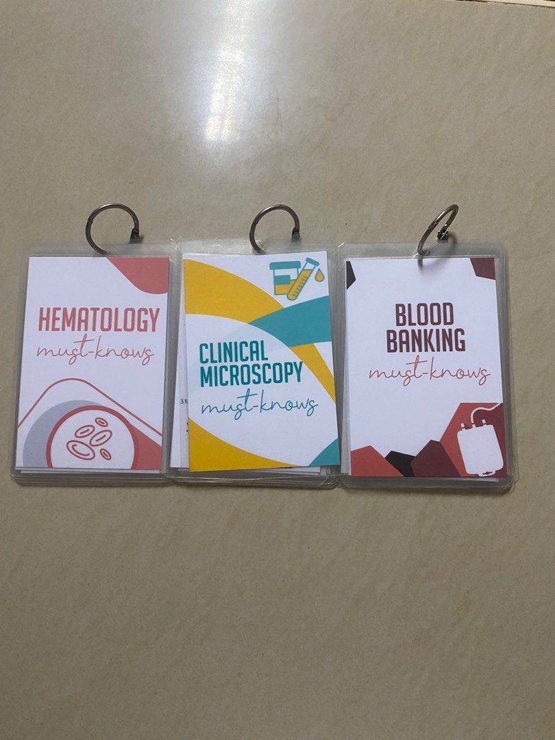 Medtech Must Knows bundle (Hematology, Blood banking, Clinical ...