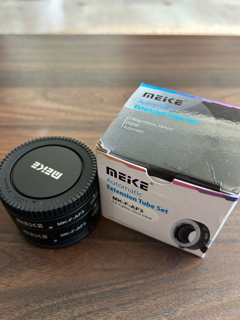 Meike Macro Extension tubes for Fuji X, Photography, Lens & Kits on ...