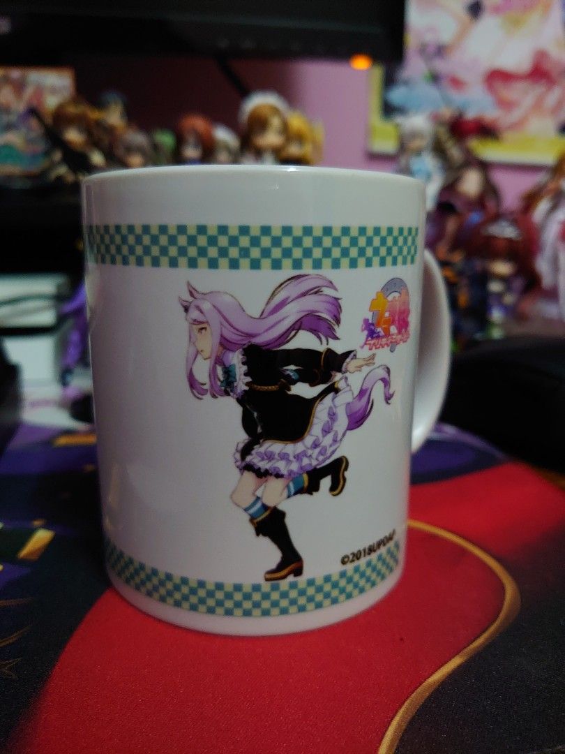 Mejiro McQueen Mug, Hobbies & Toys, Collectibles & Memorabilia, Fan ...