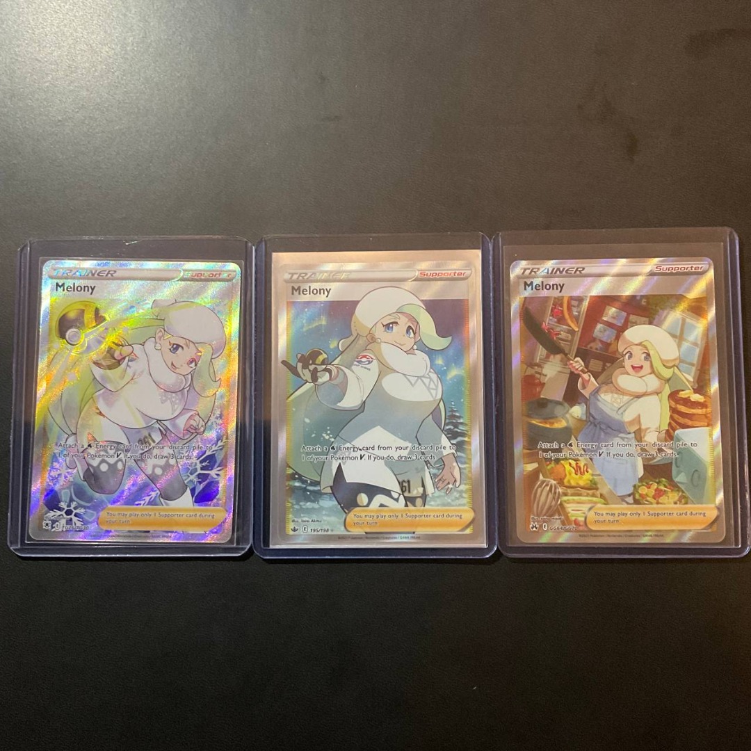 Melony #TG26 Pokemon Astral Radiance, Melony #GG64 Pokemon Crown Zenith ...