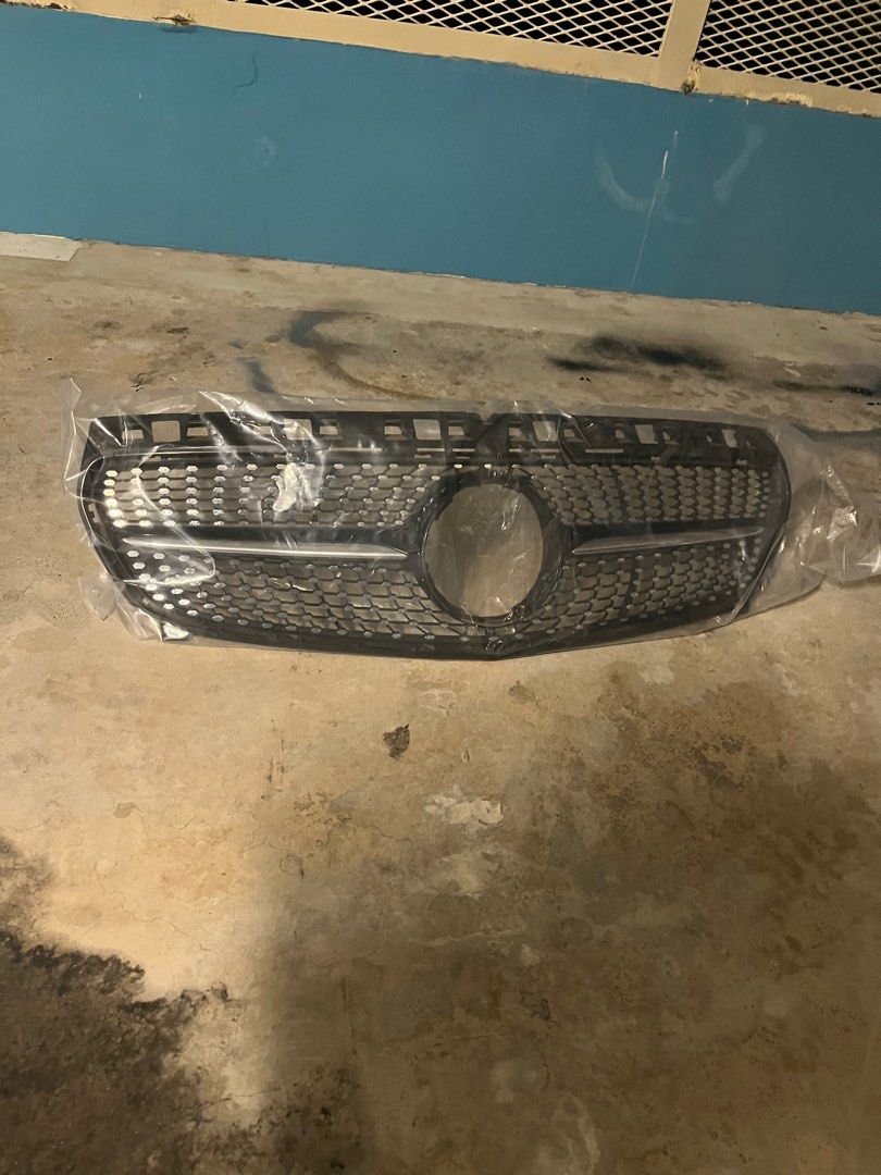 Mercedes Diamond Front Grill A180 W176, Car Accessories, Accessories on ...