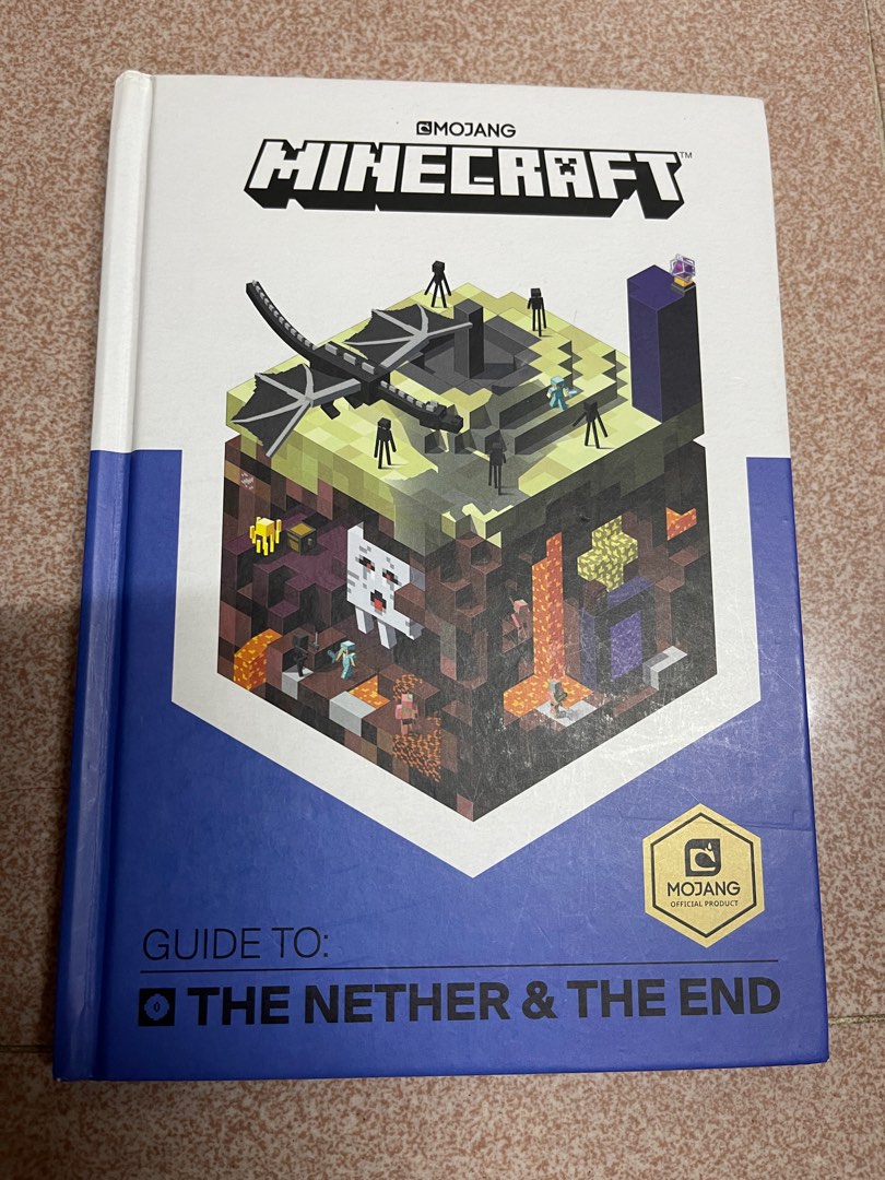 Minecraft Guide to: The Nether and The End, 興趣及遊戲, 玩具 & 遊戲類 - Carousell