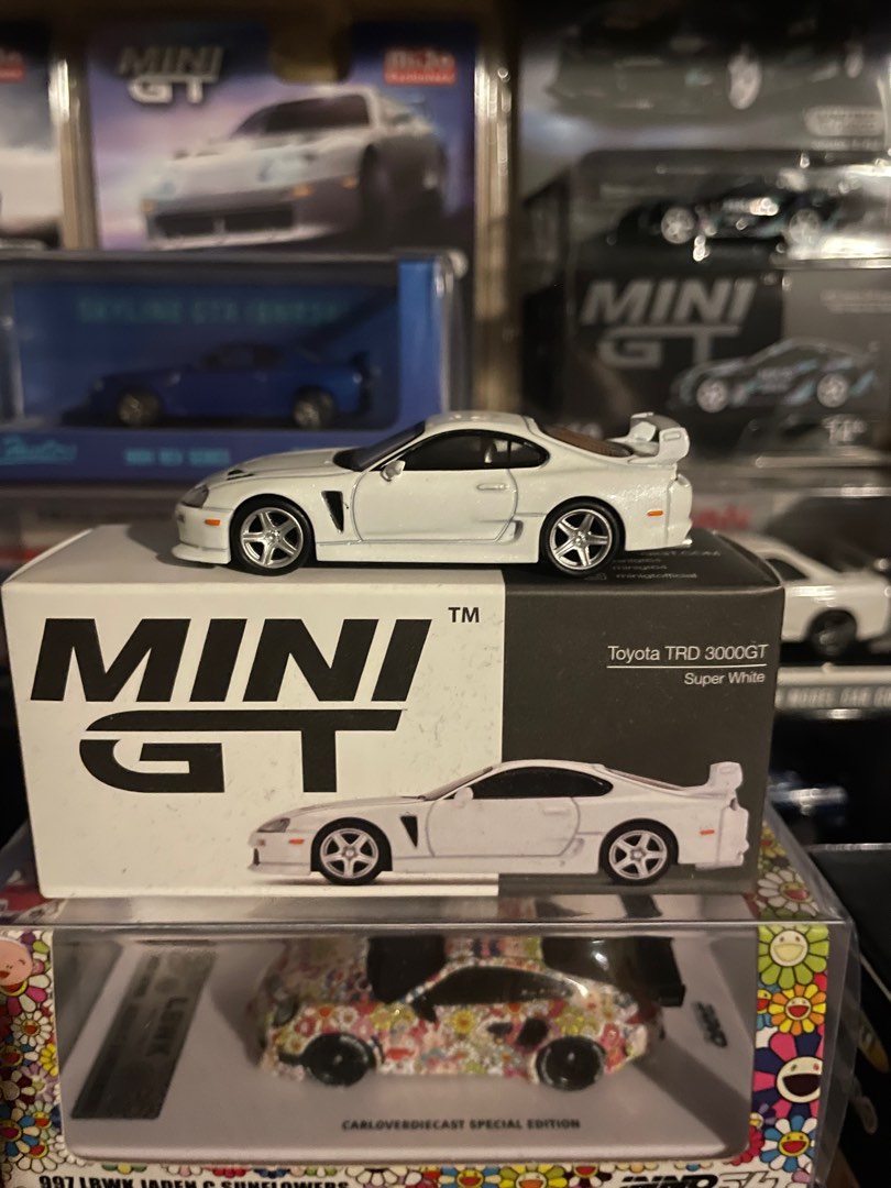 Mini Gt Toyota Supra TRD 3000 GT White MiniGt, Hobbies & Toys, Toys ...
