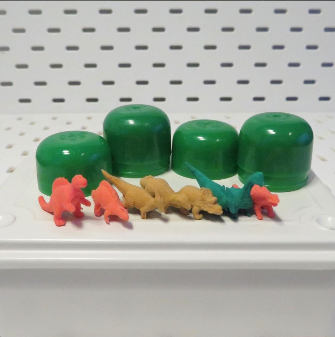 Miniature rubber dinosaurs (x8), Babies & Kids, Infant Playtime on ...