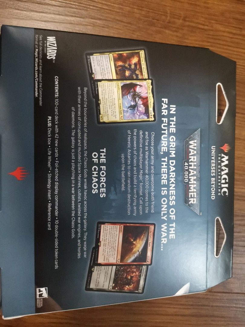 Magic the Gathering (Mtg) warhammer 40k Precon- the ruinous powers ...