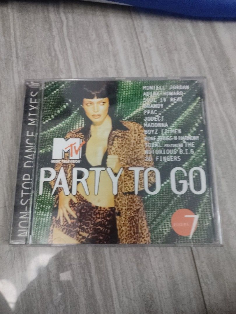 MTV Party To Go Vol 7 cd on Carousell