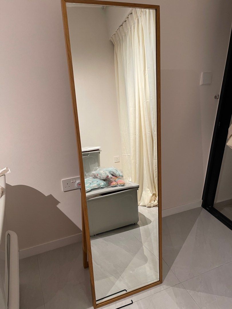 Muji Standing Mirror, Furniture & Home Living, Home Decor, Mirrors on ...