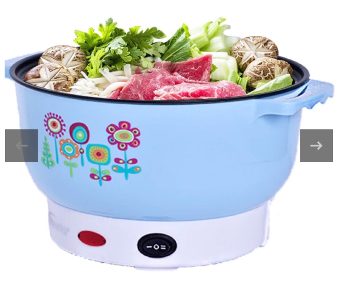 Multi mini Cooker blue unique steamboat, TV & Home Appliances, Kitchen ...