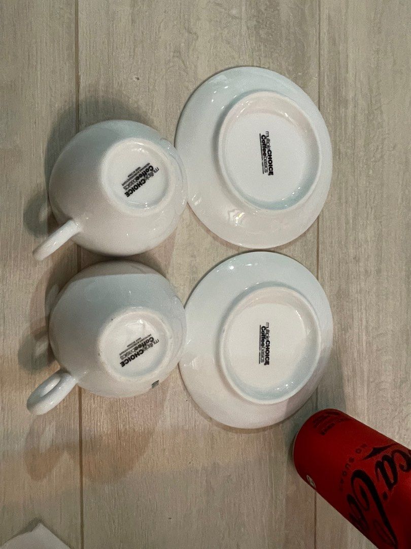 Multiple choice coffee basics 咖啡杯 碟 cup plate, 傢俬＆家居, 廚具和餐具, 茶具配件 ...