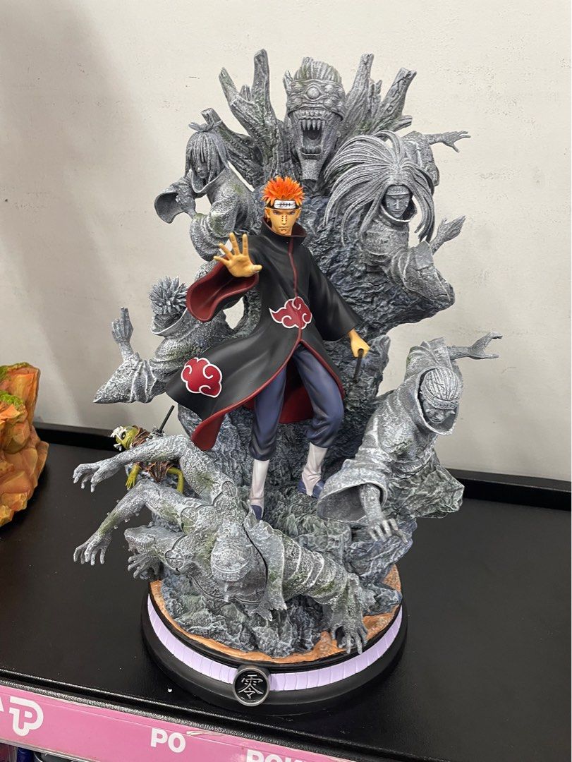 Naruto Akatsuki Pain Nagato Anime (RC) Figurine 1/6 Statue, Hobbies ...
