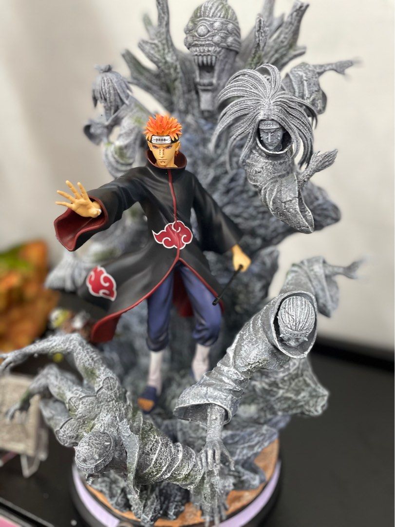 Naruto Akatsuki Pain Nagato Anime (RC) Figurine 1/6 Statue, Hobbies ...