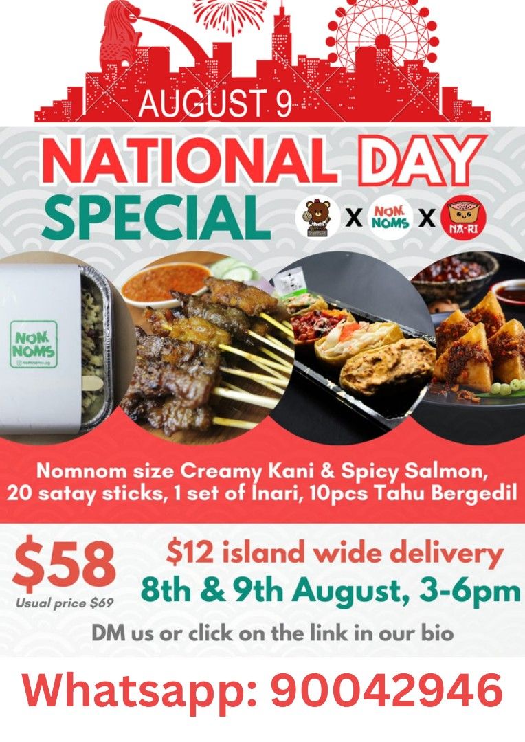 National Day Special, Food & Drinks, Local Eats on Carousell