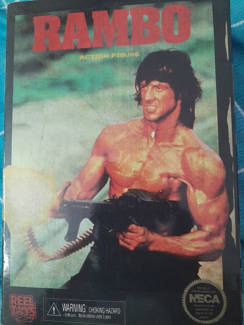 Neca rambo 7'inch repaint, Hobbies & Toys, Toys & Games on Carousell