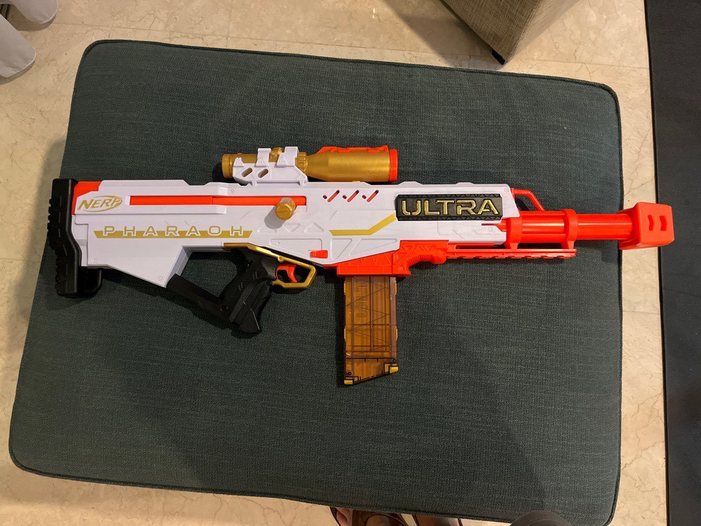 Nerf Gun Ultra Pharaoh, Hobbies & Toys, Toys & Games on Carousell