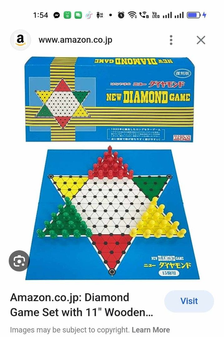 NEW DIAMOND BOARD GAME on Carousell