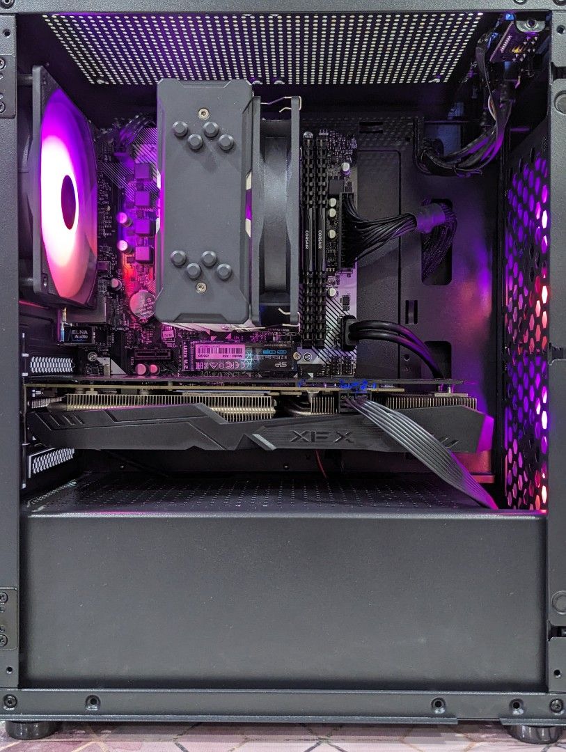 New PC Ryzen5 2600x / Xfx Rx590 Gme 8Gb / Budget Desktop Gaming Pc ...