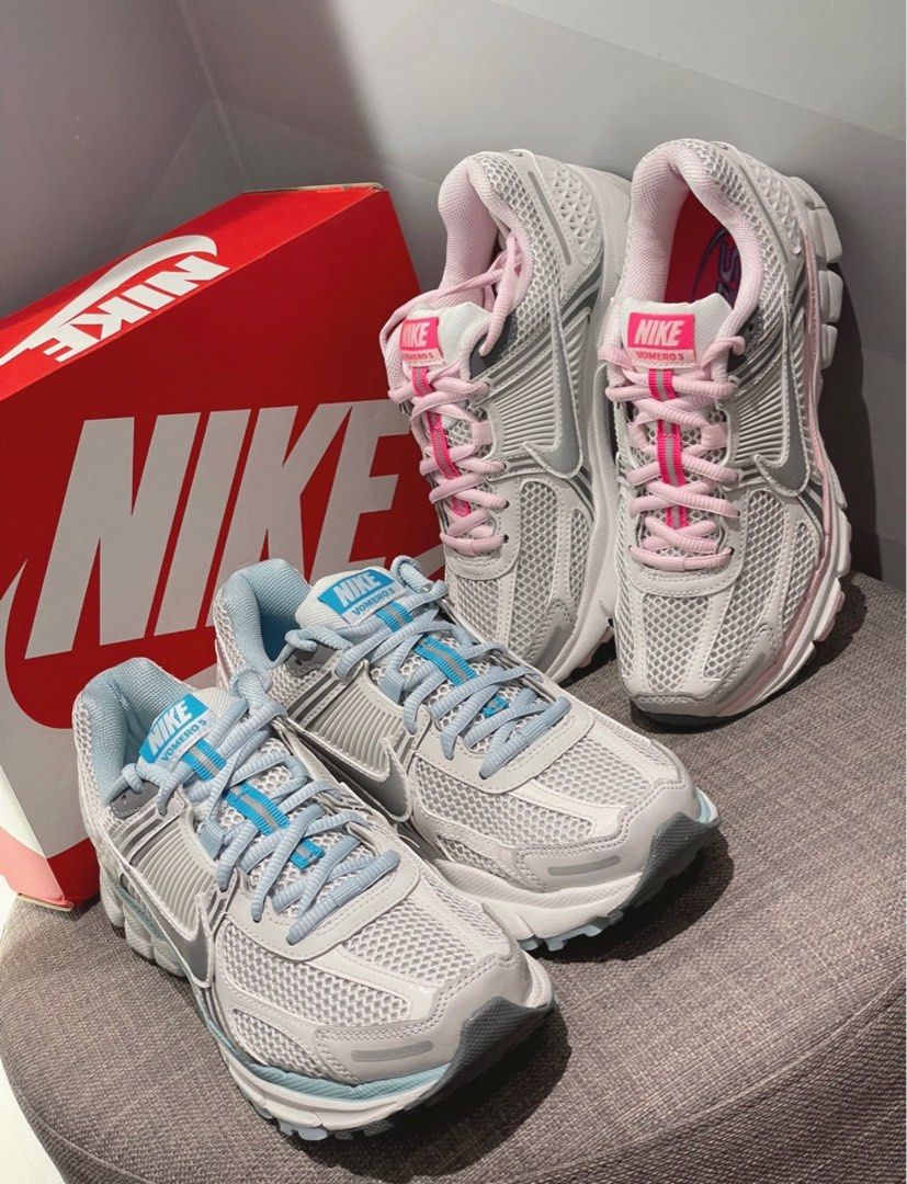 Nike Air Zoom Vomero 5 520 Pack White Pink FN3695-001, 女裝, 鞋, 波鞋 ...
