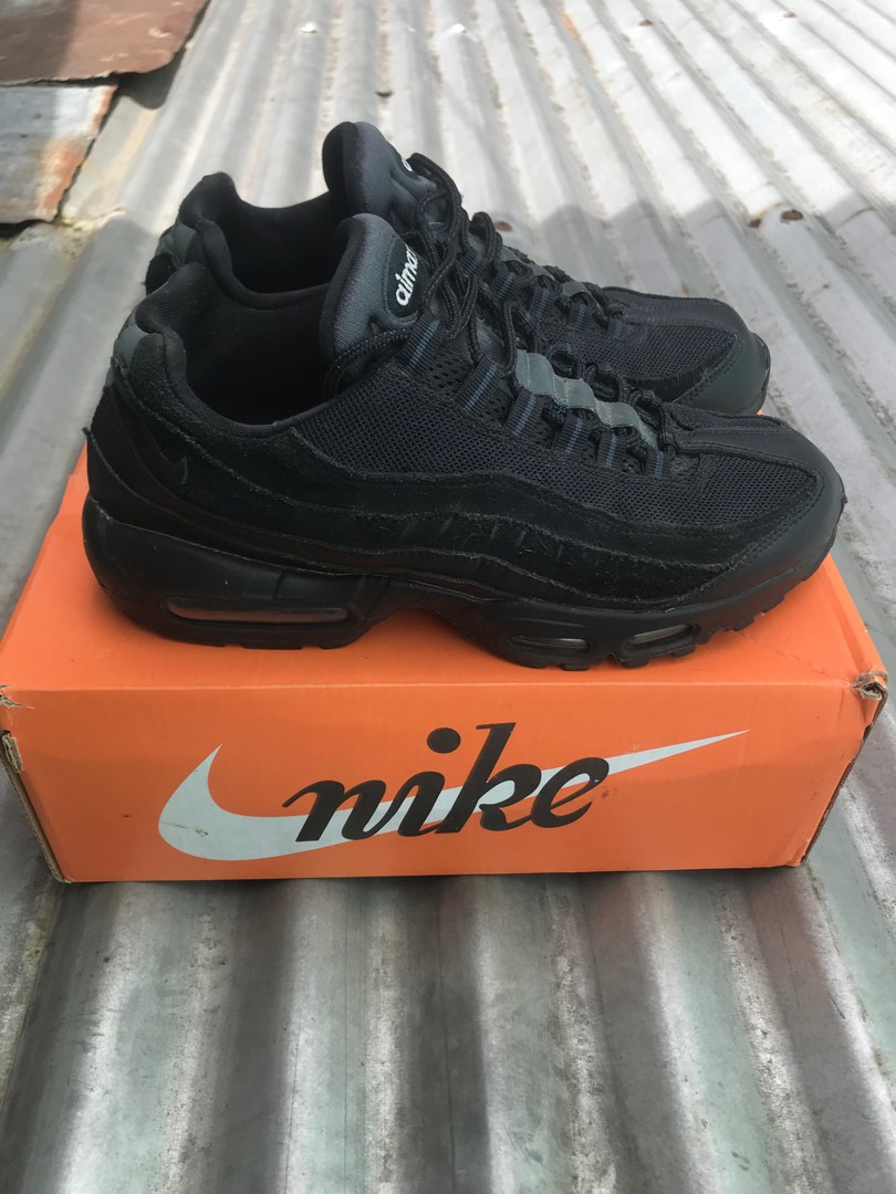 Nike Airmax 95 Essential Triple Black on Carousell