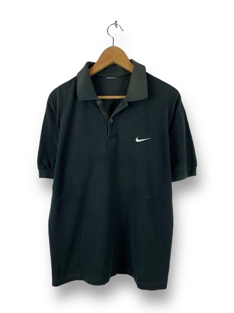 NIKE SMALL LOGO ESSENTIALS POLO COLLAR TEE, Men's Fashion, Tops & Sets ...