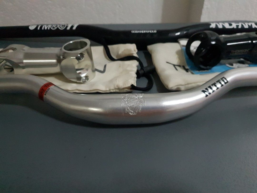 Nitto B809aa Os riser bar, Sports Equipment, Bicycles & Parts, Bicycles ...