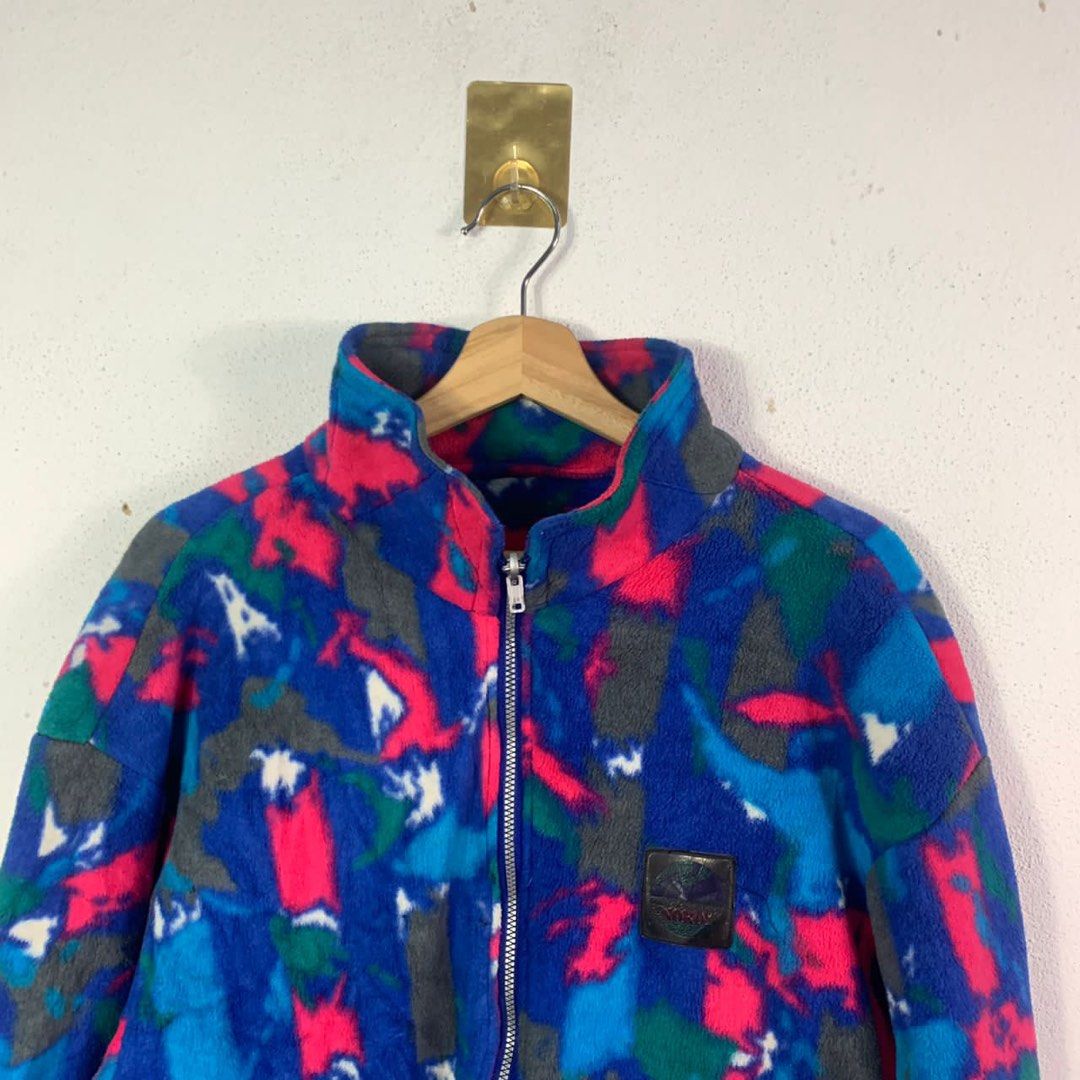Nordy Polartec Multicolour Fleece Jacket, Men's Fashion, Coats, Jackets ...