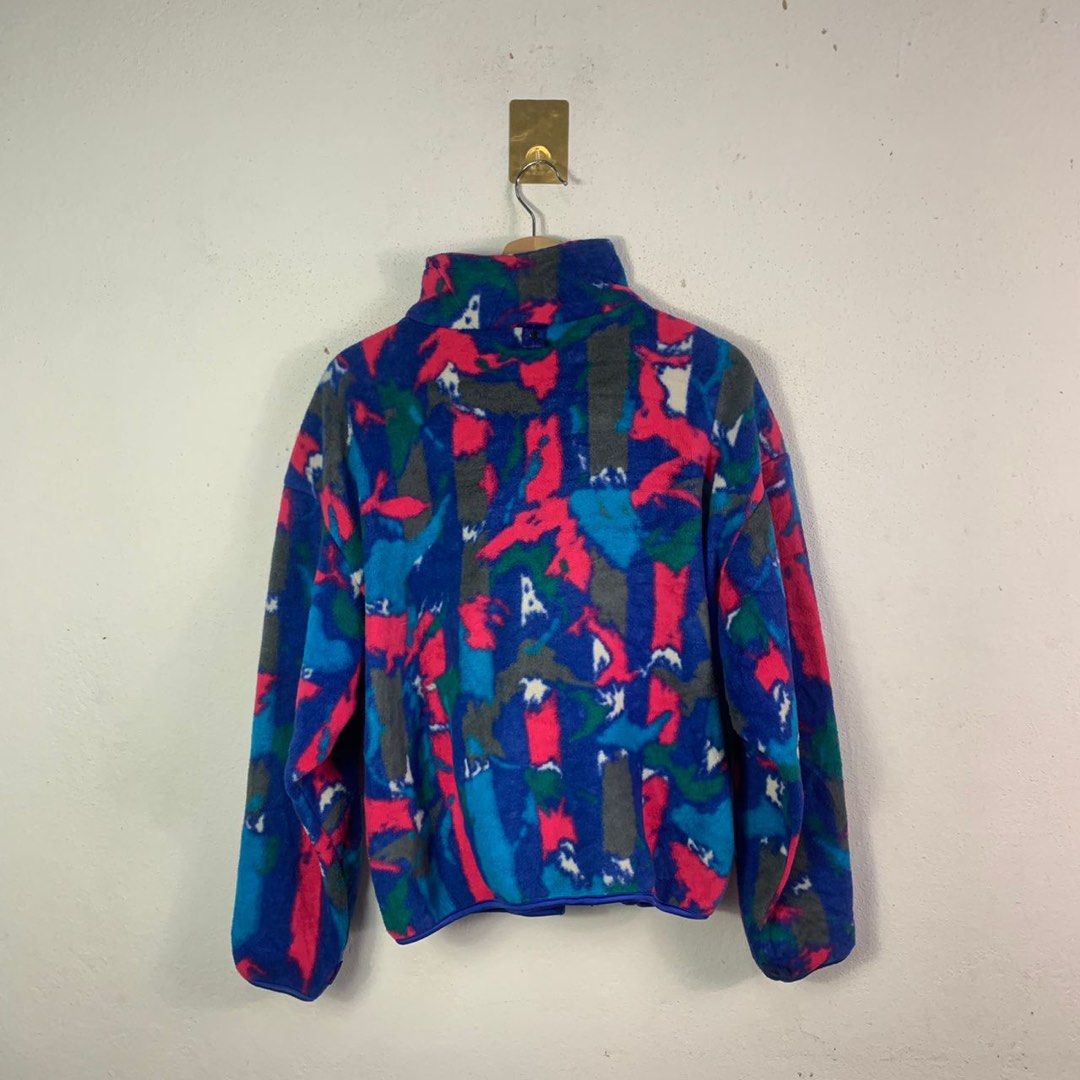 Nordy Polartec Multicolour Fleece Jacket, Men's Fashion, Coats, Jackets ...