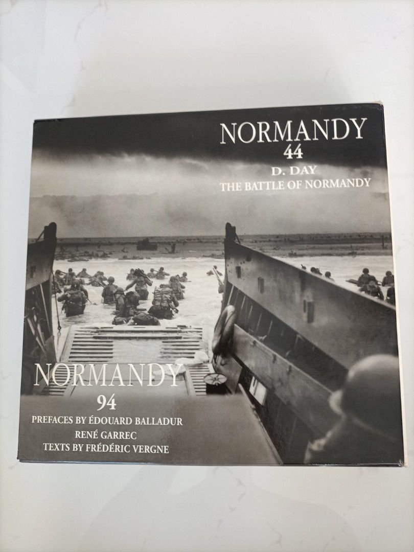 NORMANDY, 44: D-DAY, THE BATTLE OF NORMANDY. IN TWO VOLUMES (Hardcover ...
