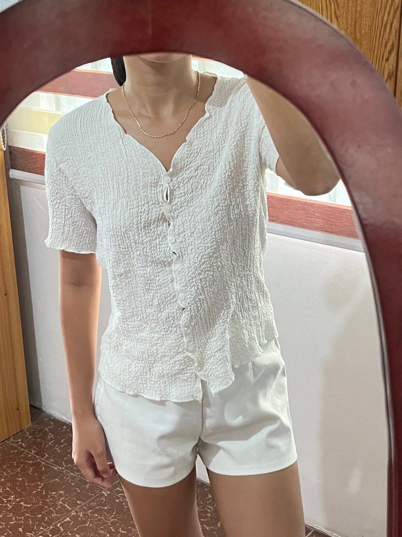 Old style top, Women's Fashion, Tops, Blouses on Carousell