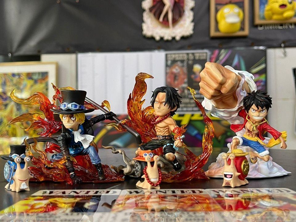 OMO Studio - WCF ASL Series 03 - Portgas D Ace/ Sabo/ Luffy, Hobbies ...