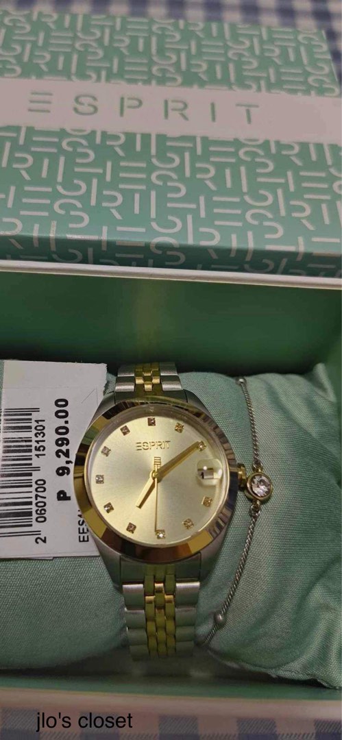 Original Esprit Two-Tone Watch on Carousell