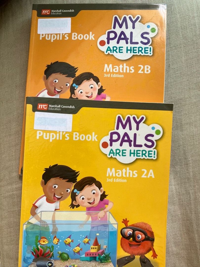 P2 maths my pals textbook, Hobbies & Toys, Books & Magazines, Textbooks ...