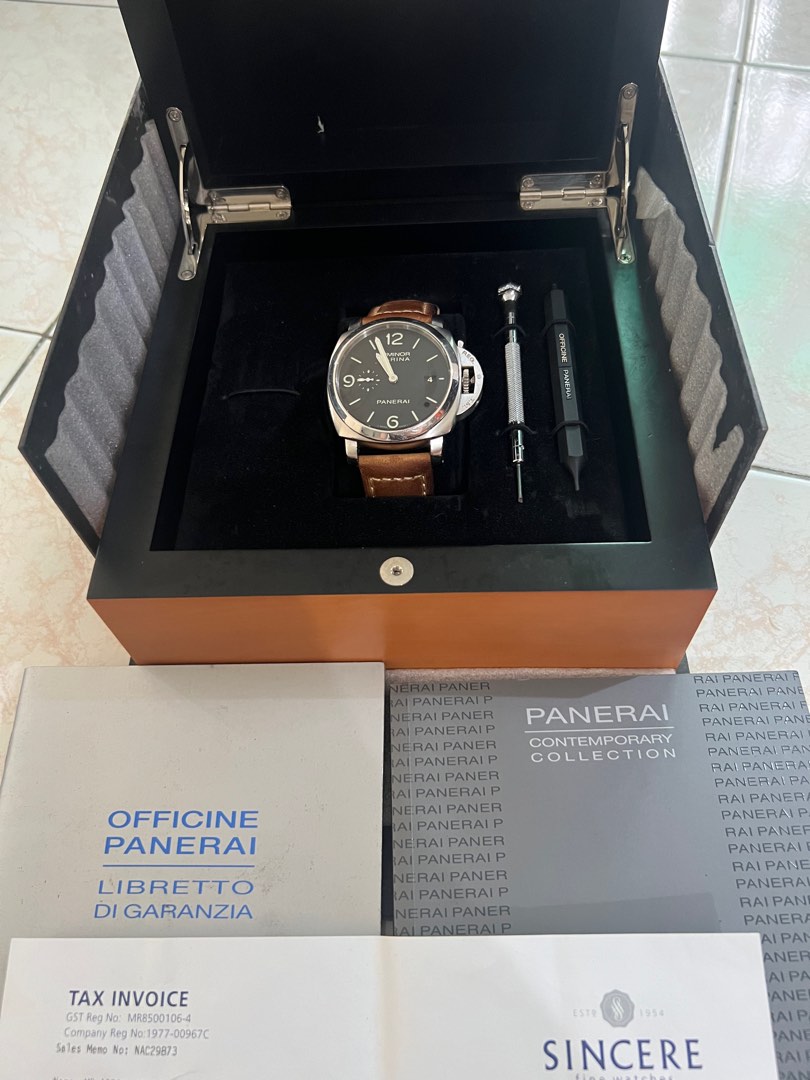Panerai PAM 312 Luminor Marina, Luxury, Watches on Carousell