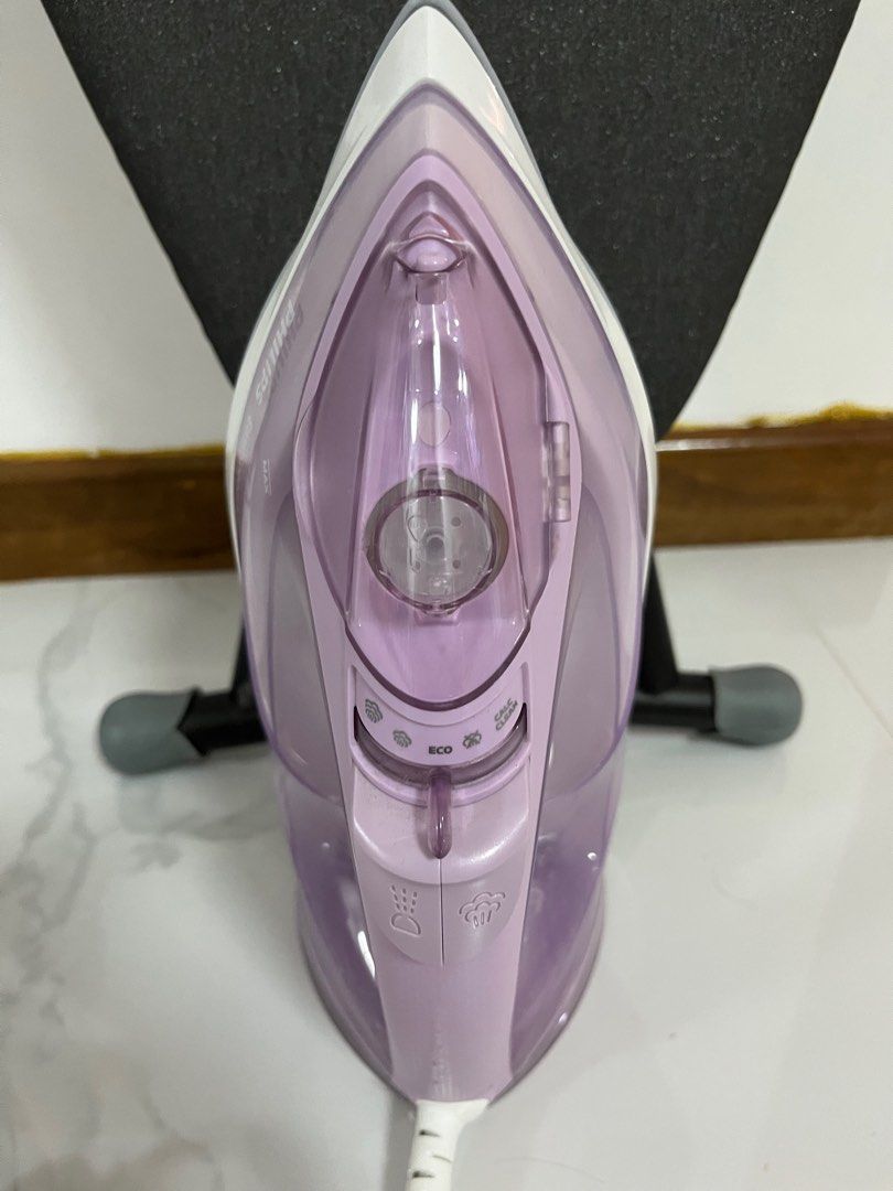 Philips easy speed advance steam iron, come with iron board, TV & Home ...
