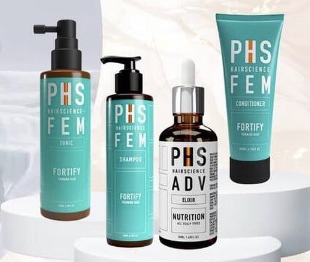PHS HAIRSCIENCE FEM fortify bundle kit, Beauty & Personal Care, Hair on ...