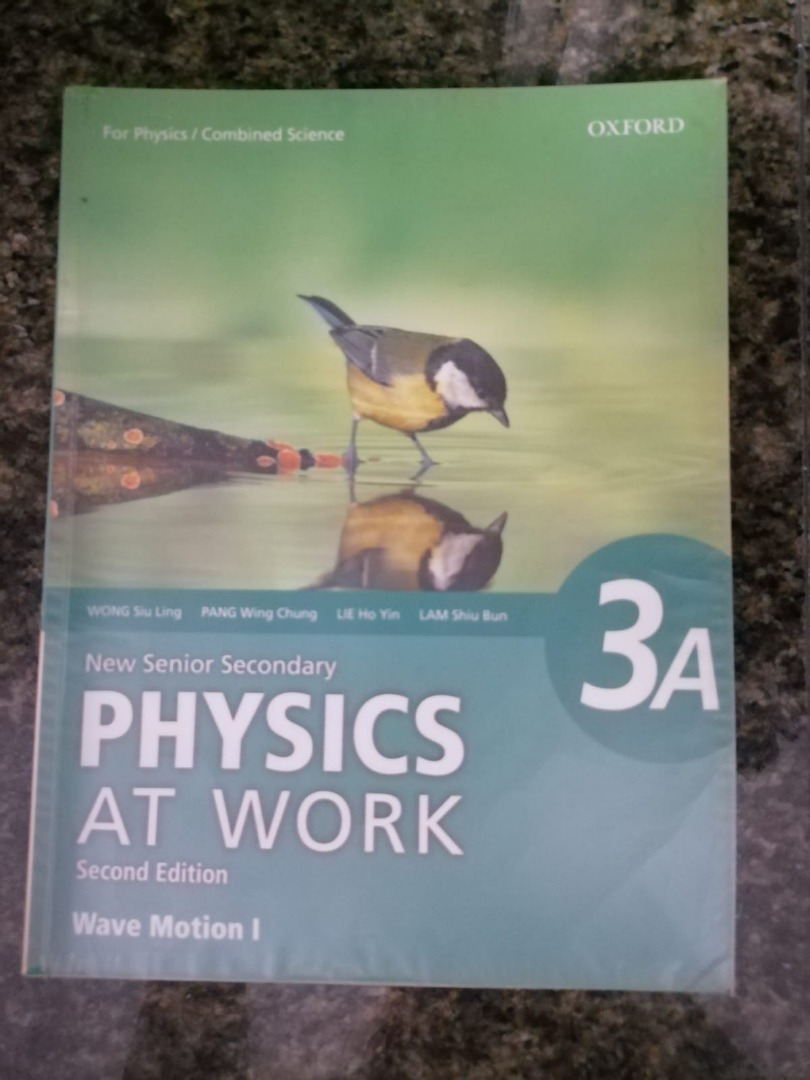 Physics at Work Book 3A - Wave Motion I (買書送Basic Exercise Book 部份已做 ...
