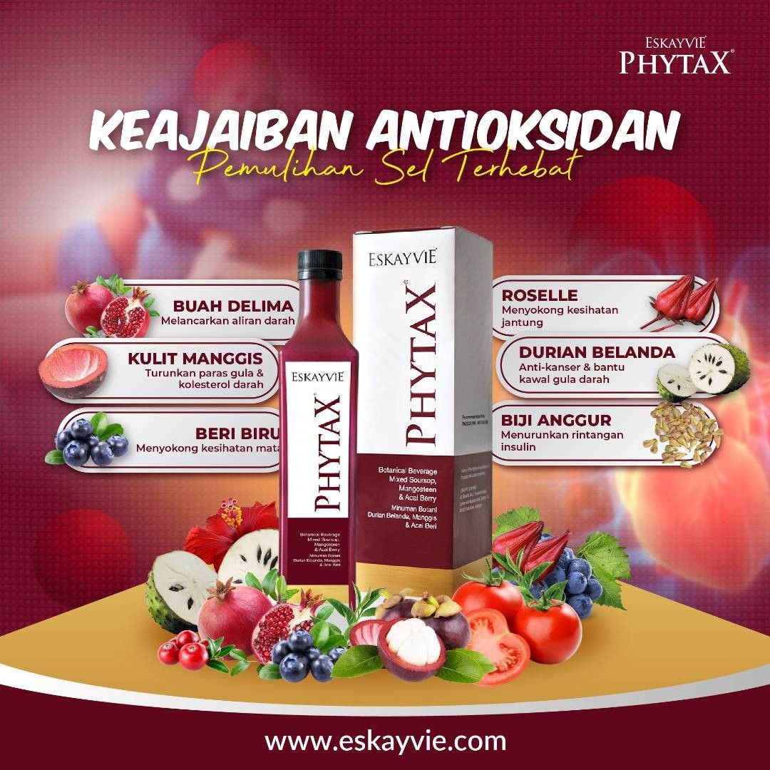 PHYTAX ESKAYVIE, Health & Nutrition, Health Supplements, Vitamins & Supplements on Carousell