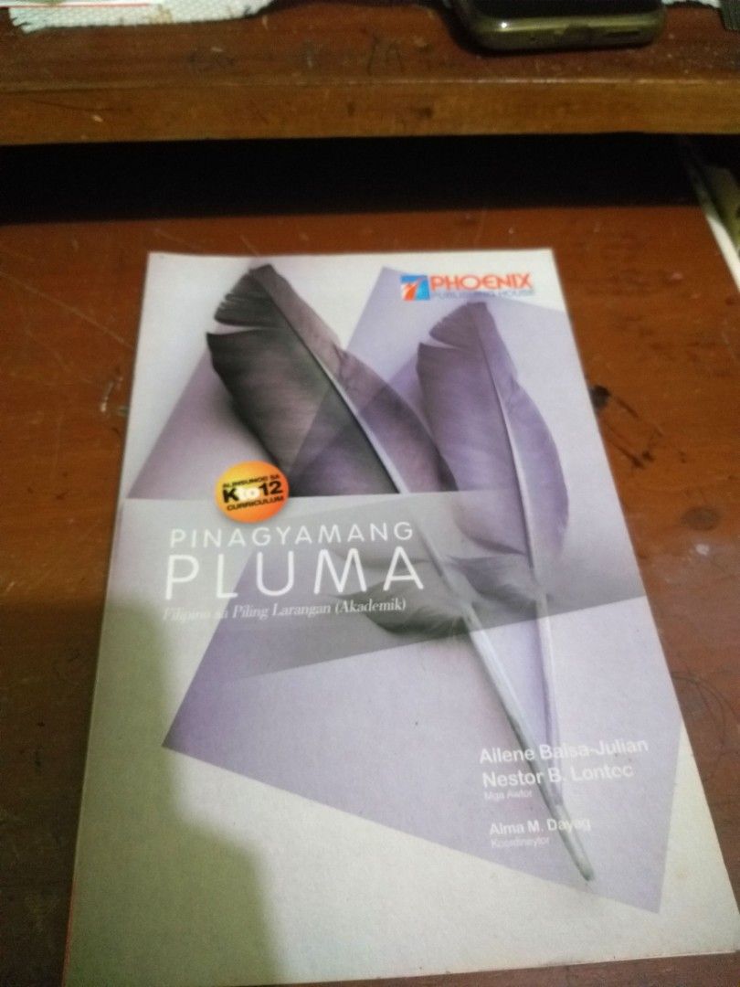 Pinagyamang Pluma (Filipino sa Piling Larangan (Akademik), Hobbies ...
