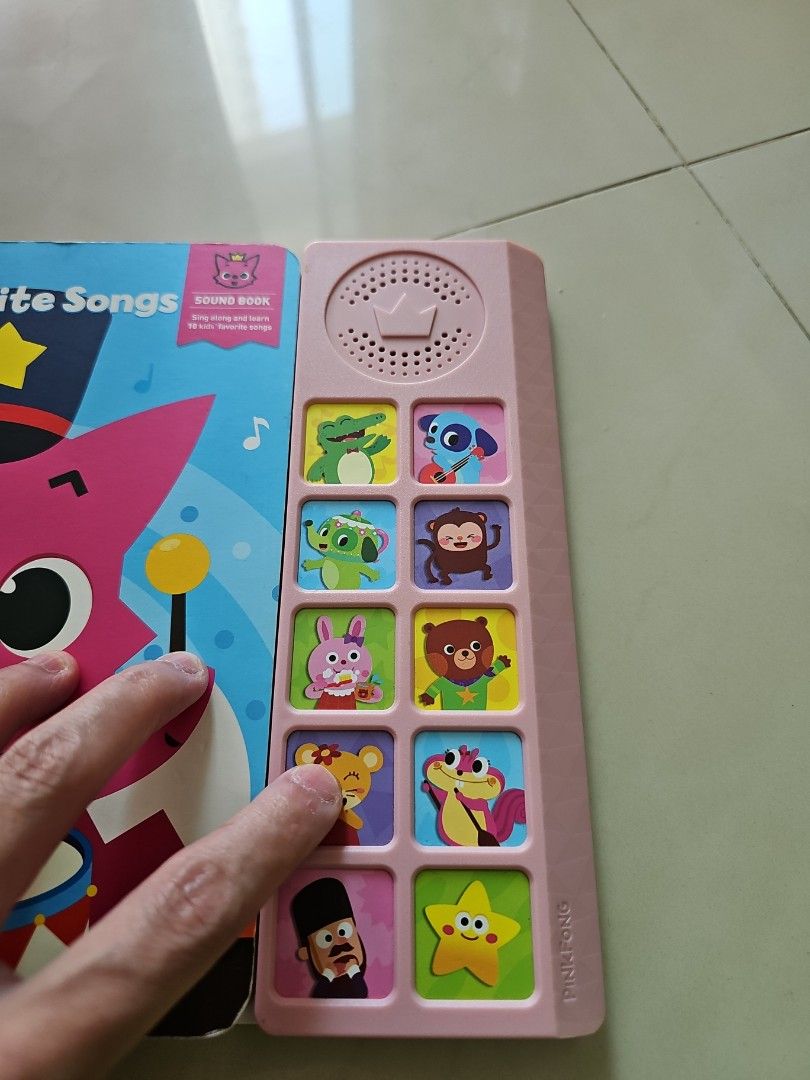 PinkFong Sound Book, Hobbies & Toys, Books & Magazines, Children's ...