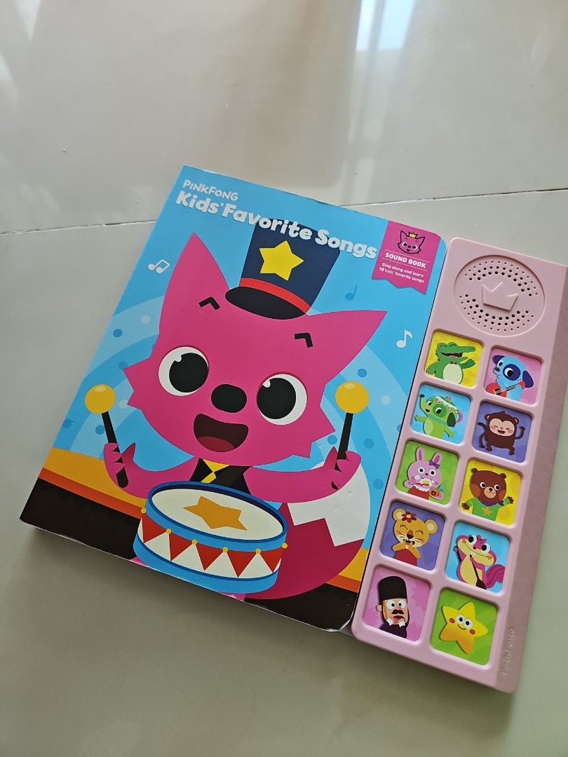 PinkFong Sound Book, Hobbies & Toys, Books & Magazines, Children's ...