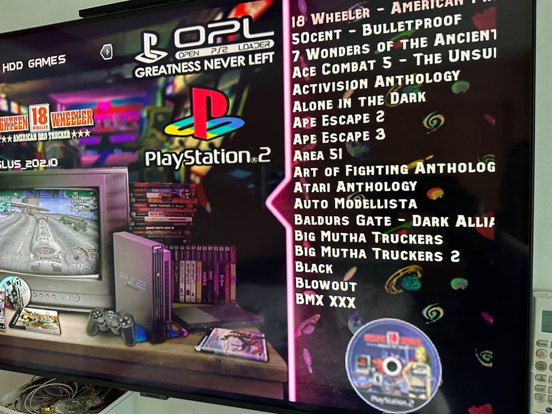 PlayStation Ps2 fat modded console on sale, Video Gaming, Video Game ...