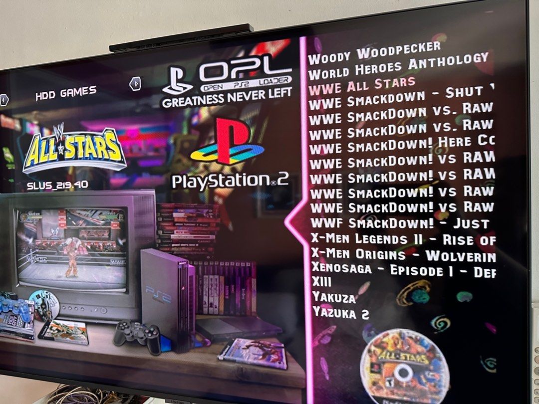 PlayStation Ps2 fat modded console with harddisk on sale, Video Gaming ...