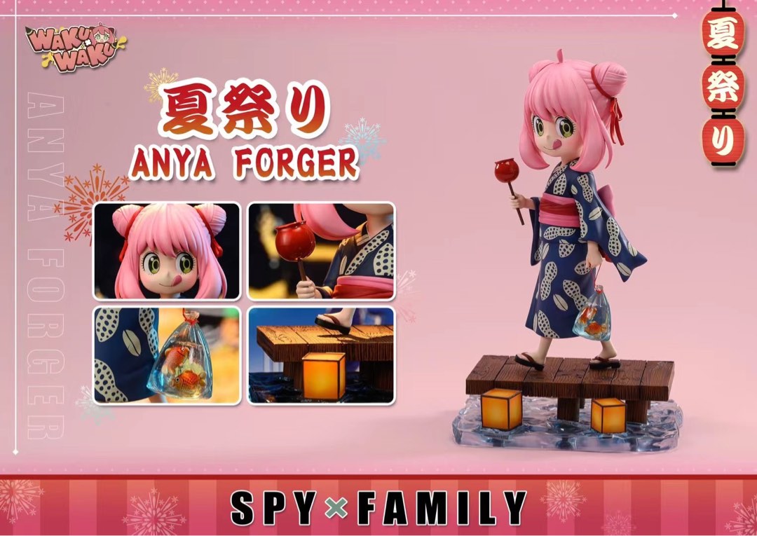 [PO close] Spy X Family|Kimono Anya Forger, Hobbies & Toys, Toys & Games on Carousell